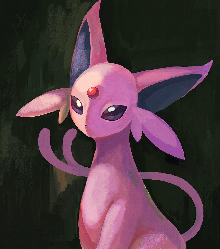 Safebooru - absurdres animal focus bright pupils espeon forehead jewel ...