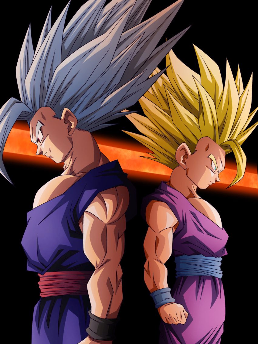 Safebooru - 2boys absurdres age progression artjohnny1020 back-to-back ...