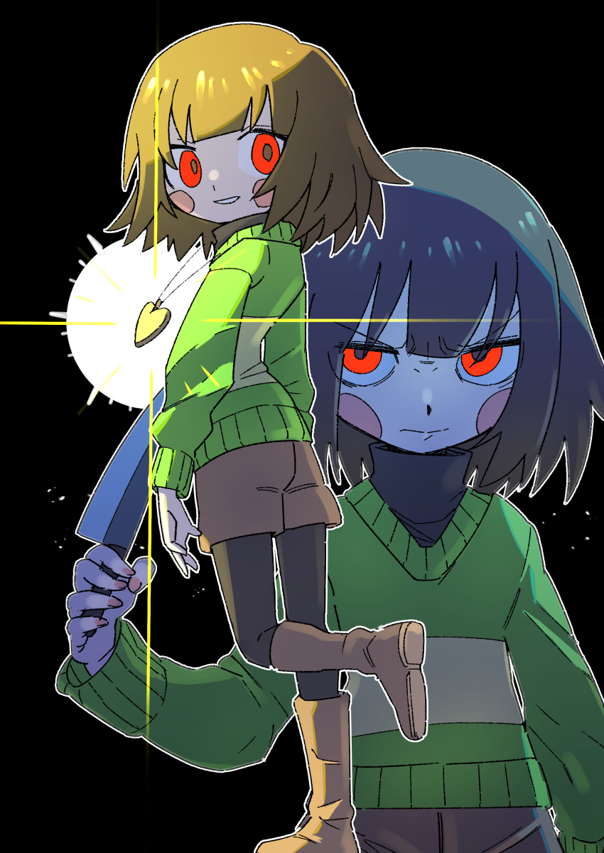 Safebooru - 1other absurdres back black pantyhose blush stickers boots ...