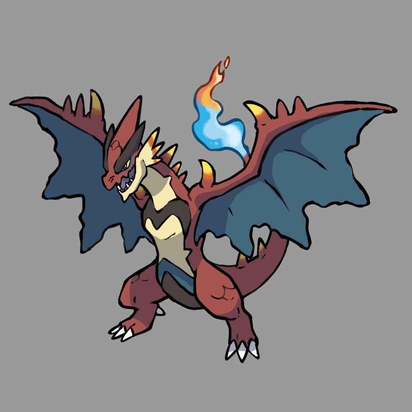 Safebooru - absurdres animal focus charizard claws colored sclera ...