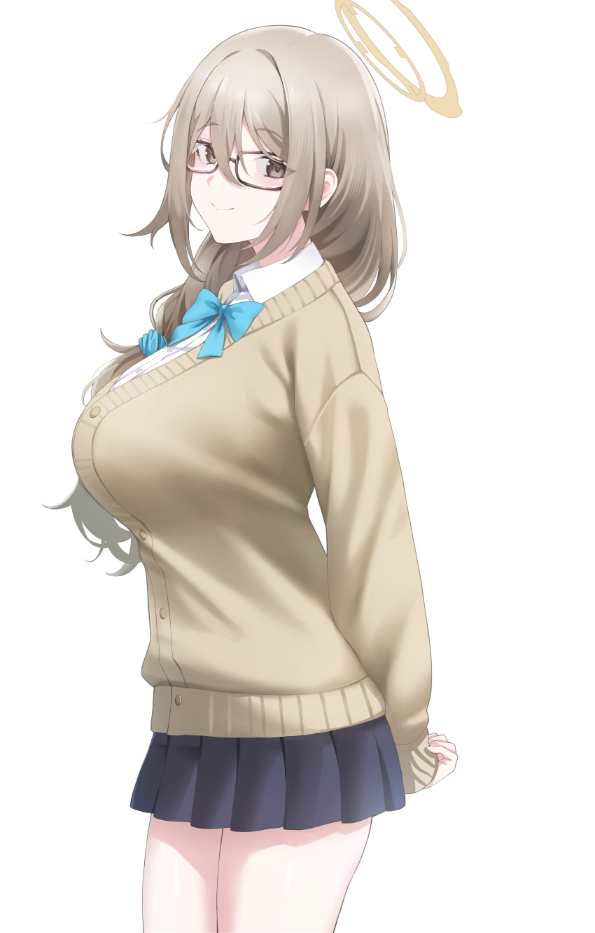 Safebooru - 1girl absurdres akane (blue archive) akane (school uniform) (blue archive) arms ...