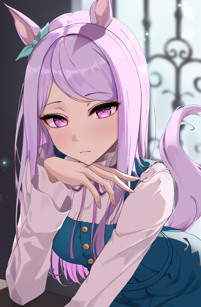 Safebooru - 1girl absurdres azuki (azuki azukki) blurry blurry background breasts casual closed ...