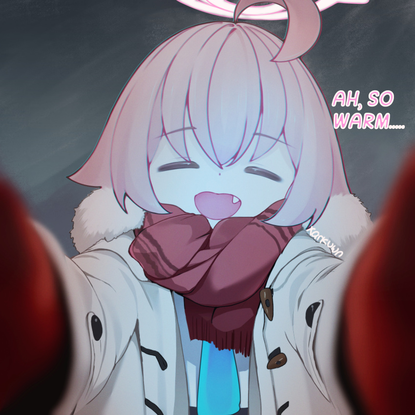 Safebooru - 1girl = = absurdres ahoge alternate costume blue archive blue necktie buttons closed ...