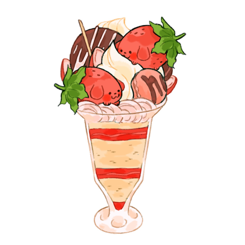 Safebooru - :3 animal black outline blank eyes blush stickers chocolate ...