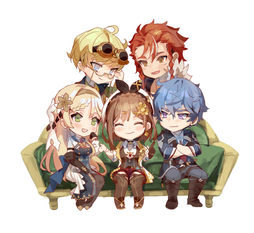 Safebooru - 2girls 3boys atelier (series) atelier ryza atelier ryza 3 ...
