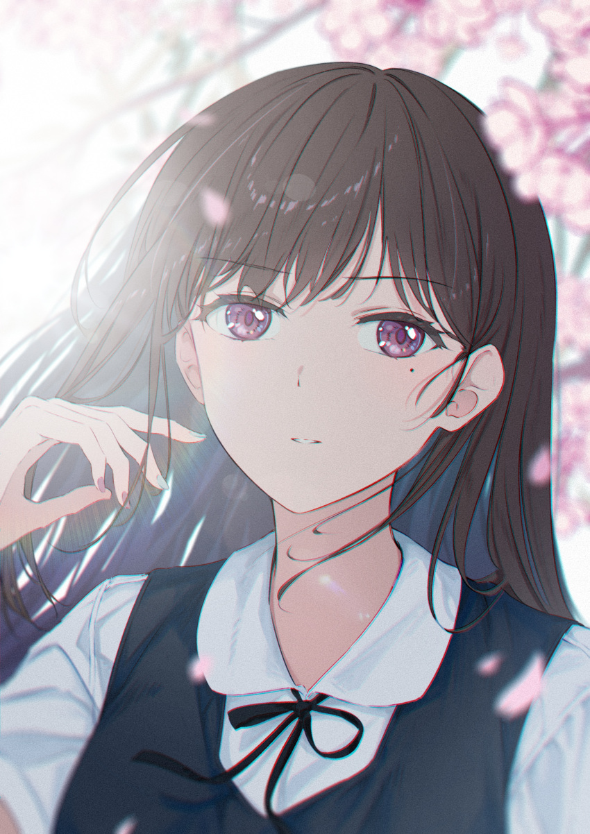 Safebooru - 1girl absurdres bang dream! bang dream! it's mygo!!!!! black dress black hair black ...