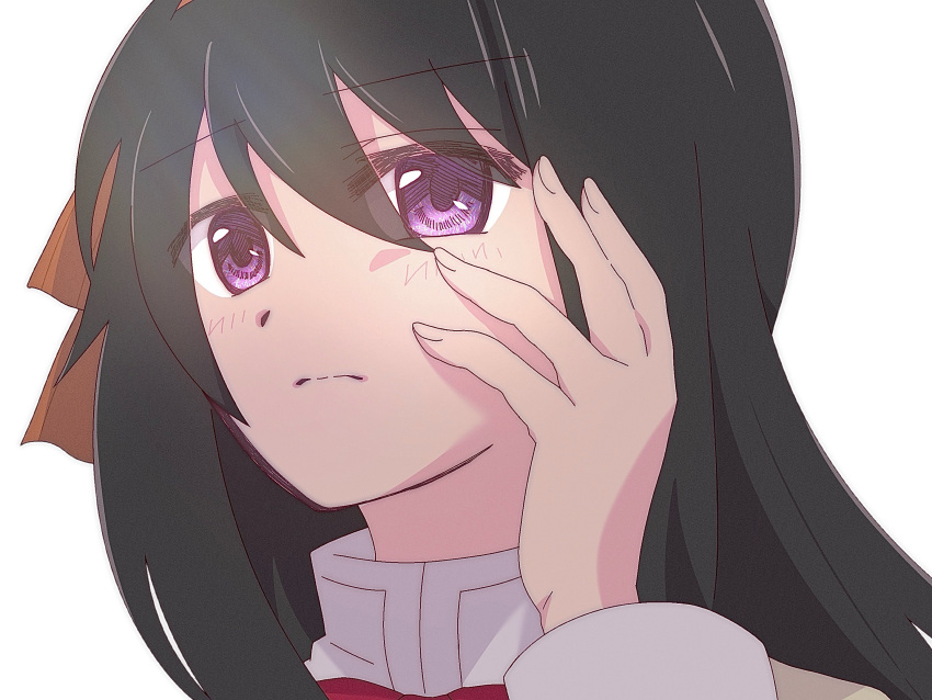 Safebooru - 1girl akemi homura amai yume black hair closed mouth collar ...