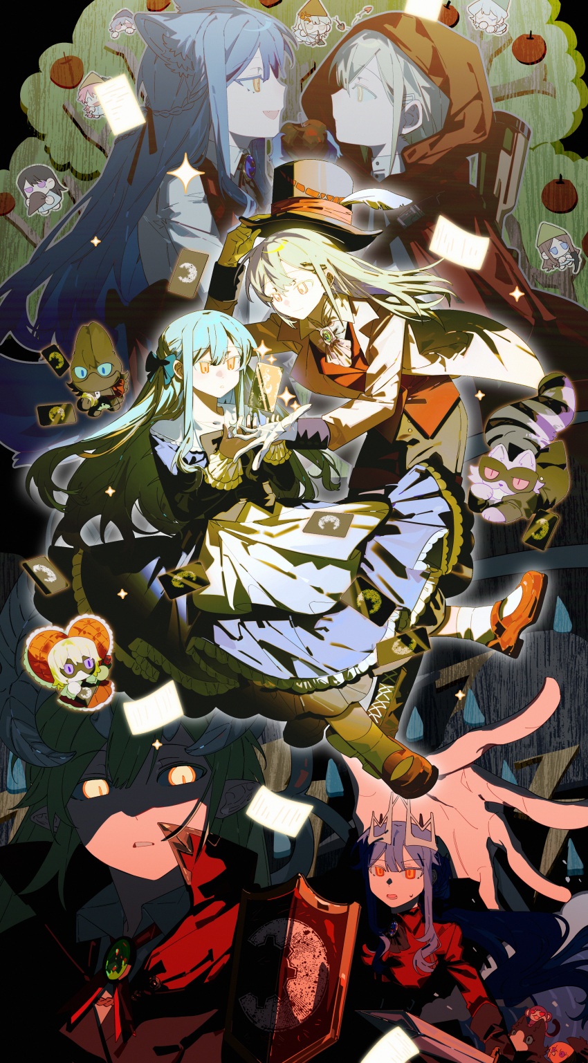 Safebooru - 1088888888 :d :o ^ ^ absurdres adapted costume alice's adventures in wonderland ...