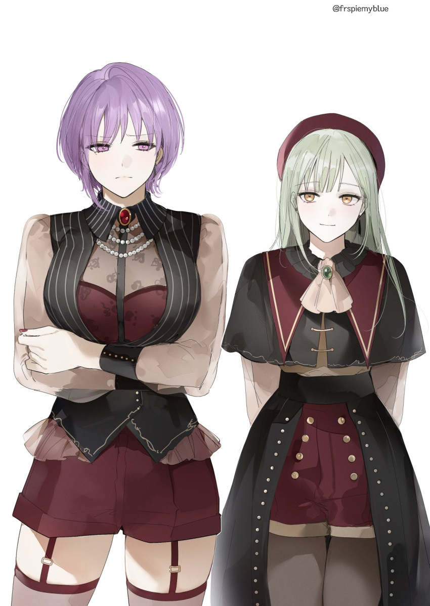 Safebooru - 2girls amoris (bang dream!) arms behind back bang dream! bang dream! it's mygo ...