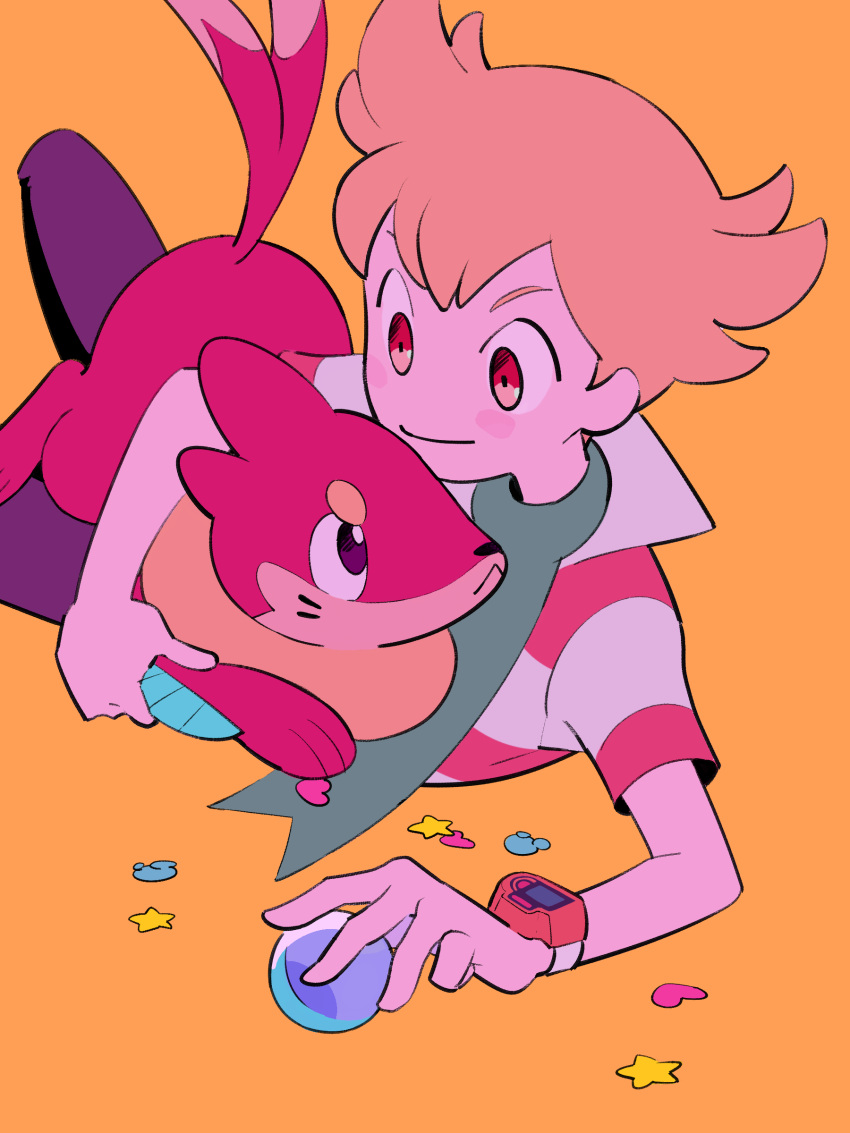 Safebooru - 1boy 2nacl absurdres barry (pokemon) blonde hair blush ...