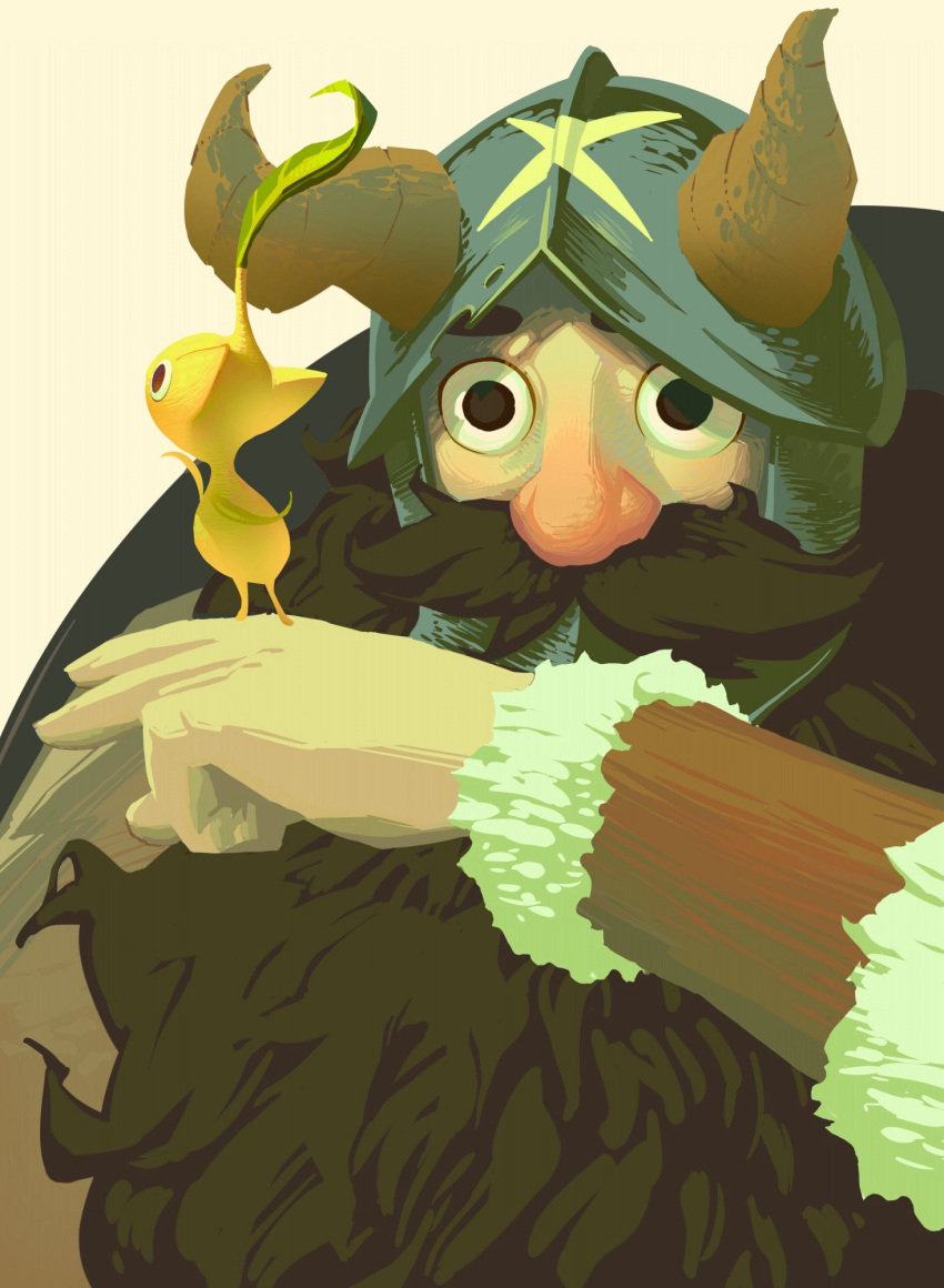 Safebooru - 1boy beard bird bird on hand bumdraws character request ...