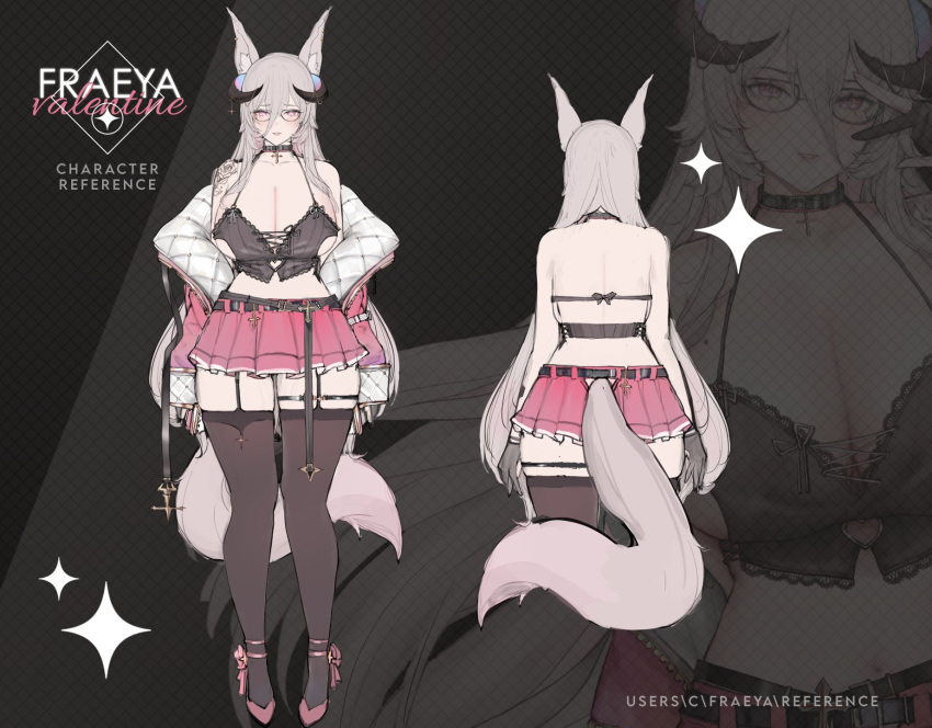 Safebooru - animal ears breasts fluffy fraeya (vtuber) highres large breasts layneimarktwo long ...
