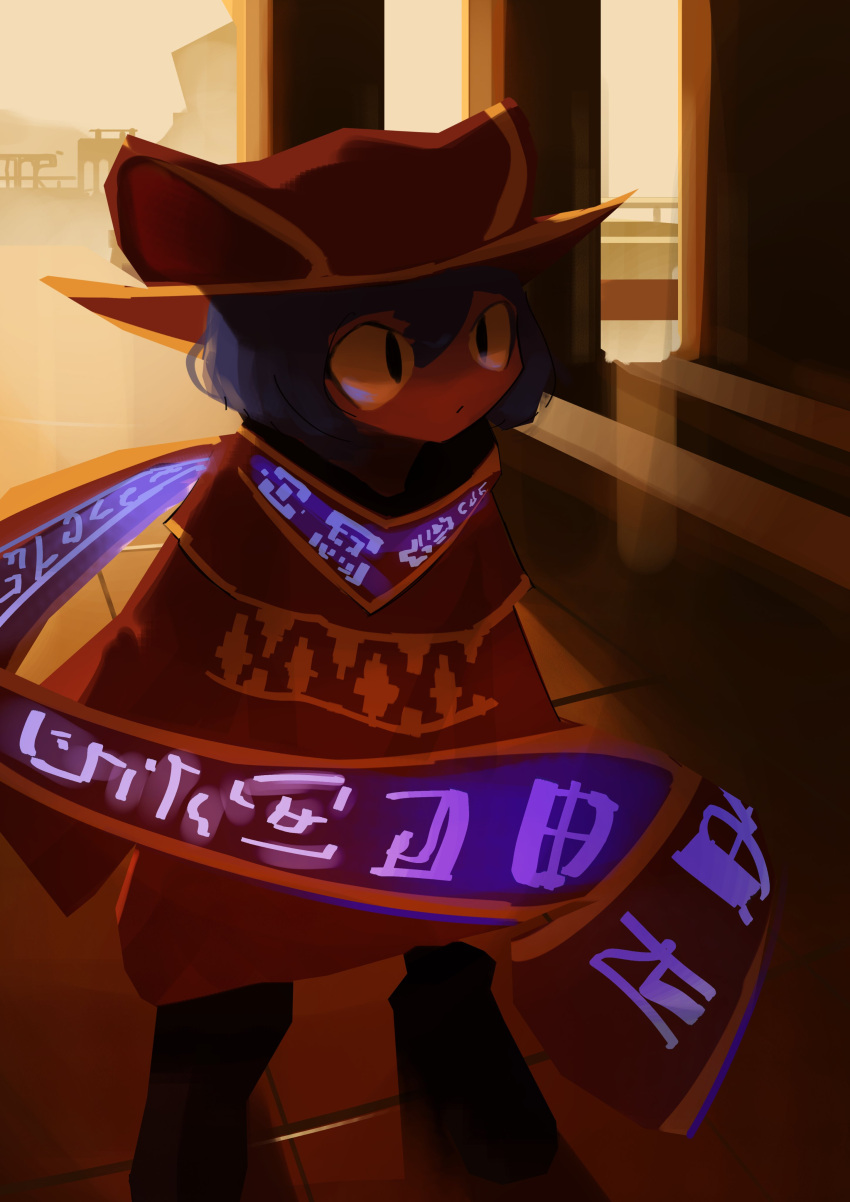 Safebooru - 1other absurdres androgynous animal ear headwear animal hat ...