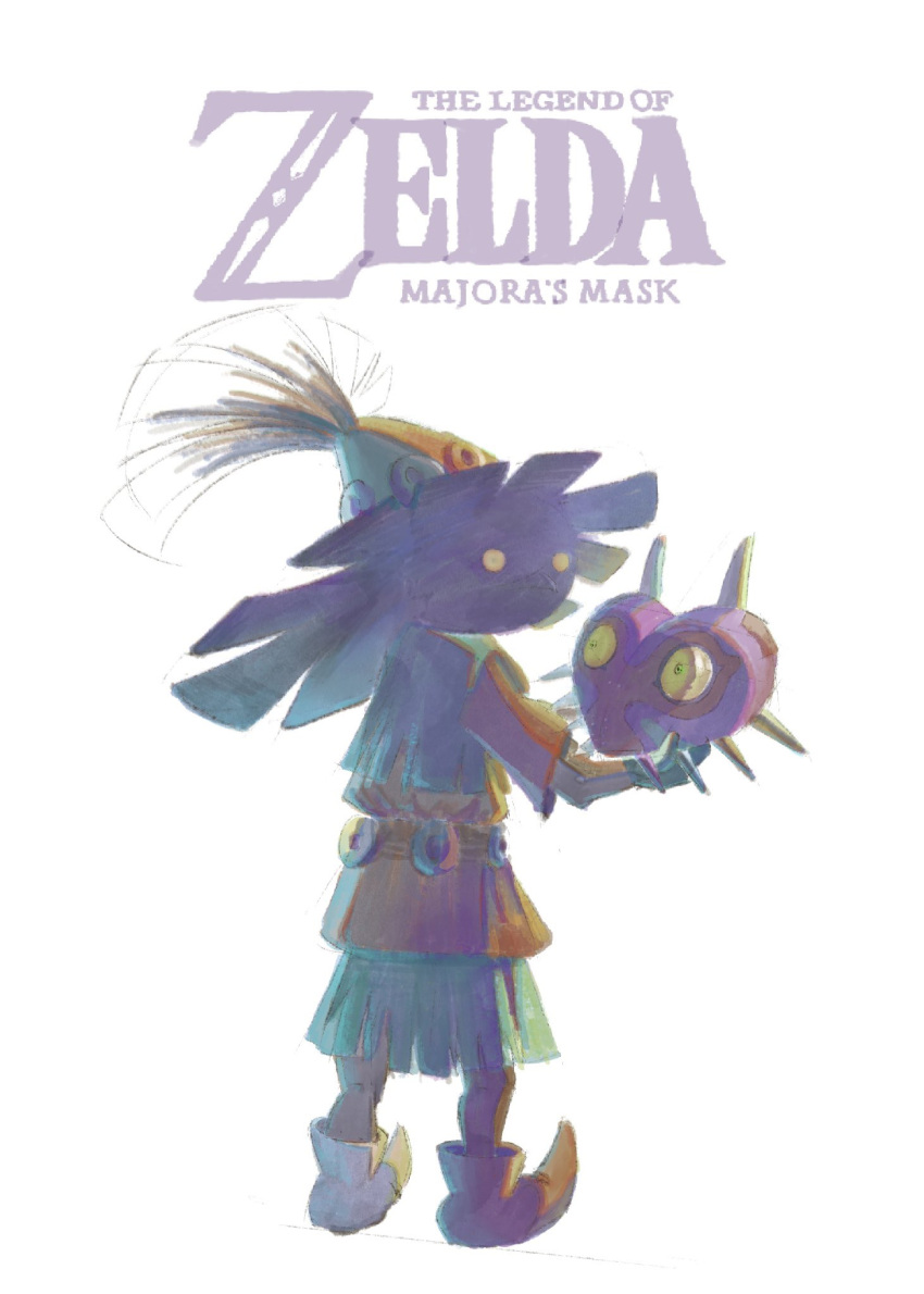 Safebooru - 1boy beak copyright name full body hat highres holding ...