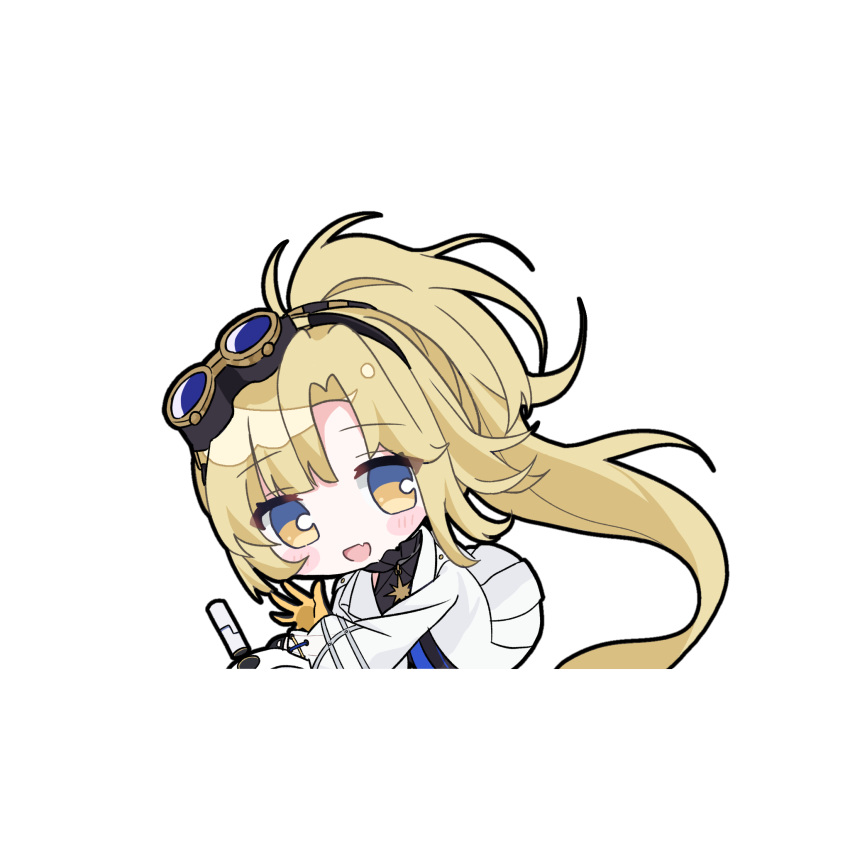 Safebooru - 1girl arcaea black shirt blonde hair blue eyes breasts ...