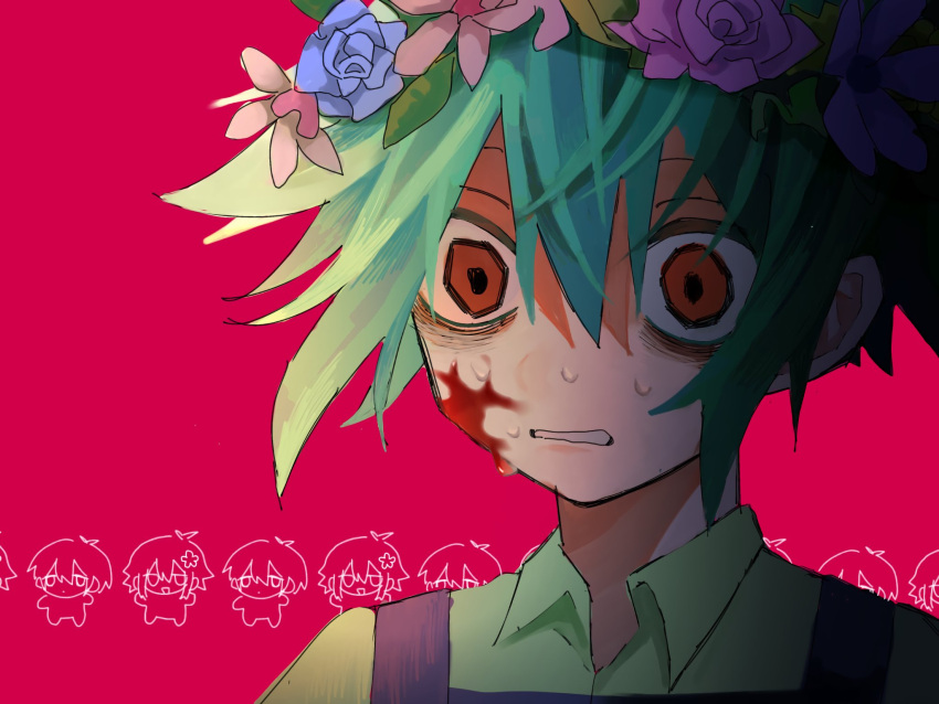 Safebooru - 1boy basil (faraway) (omori) basil (headspace) (omori ...