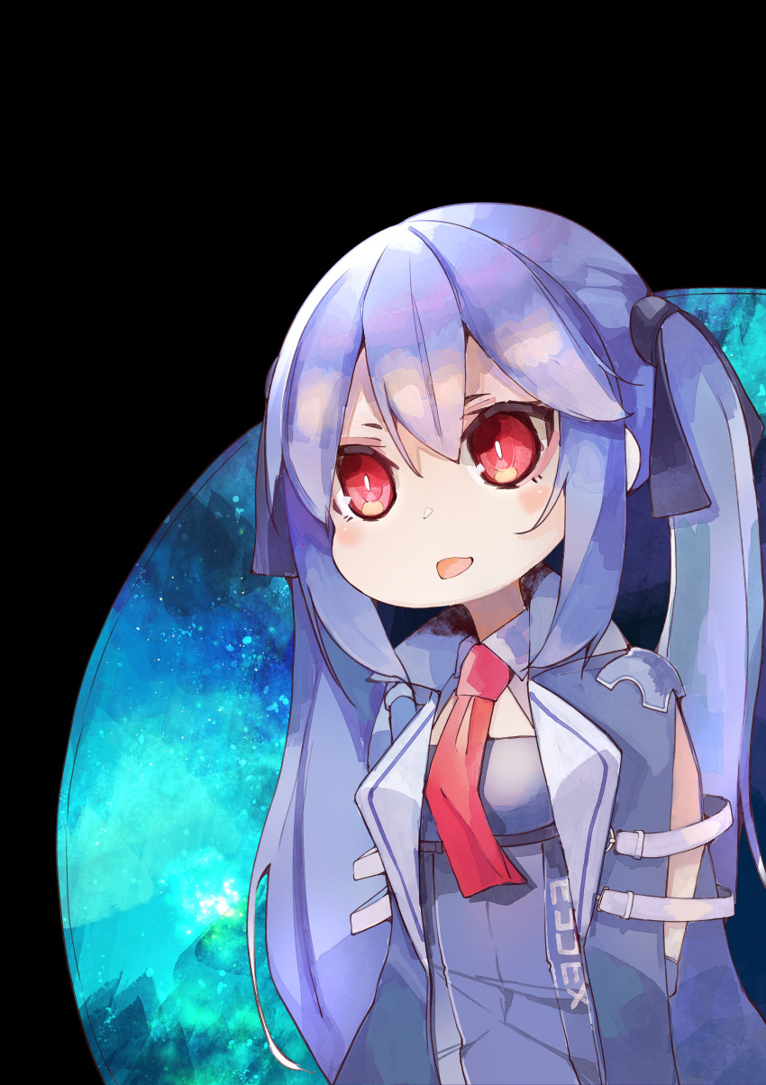 Safebooru - 1girl absurdres azur lane black ribbon blue coat character name coat essex (azur ...