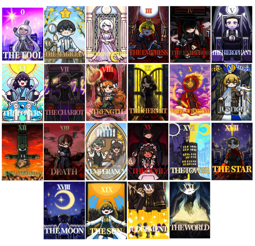 Safebooru - 1other 6+boys 6+girls angela (project moon) baral (project ...