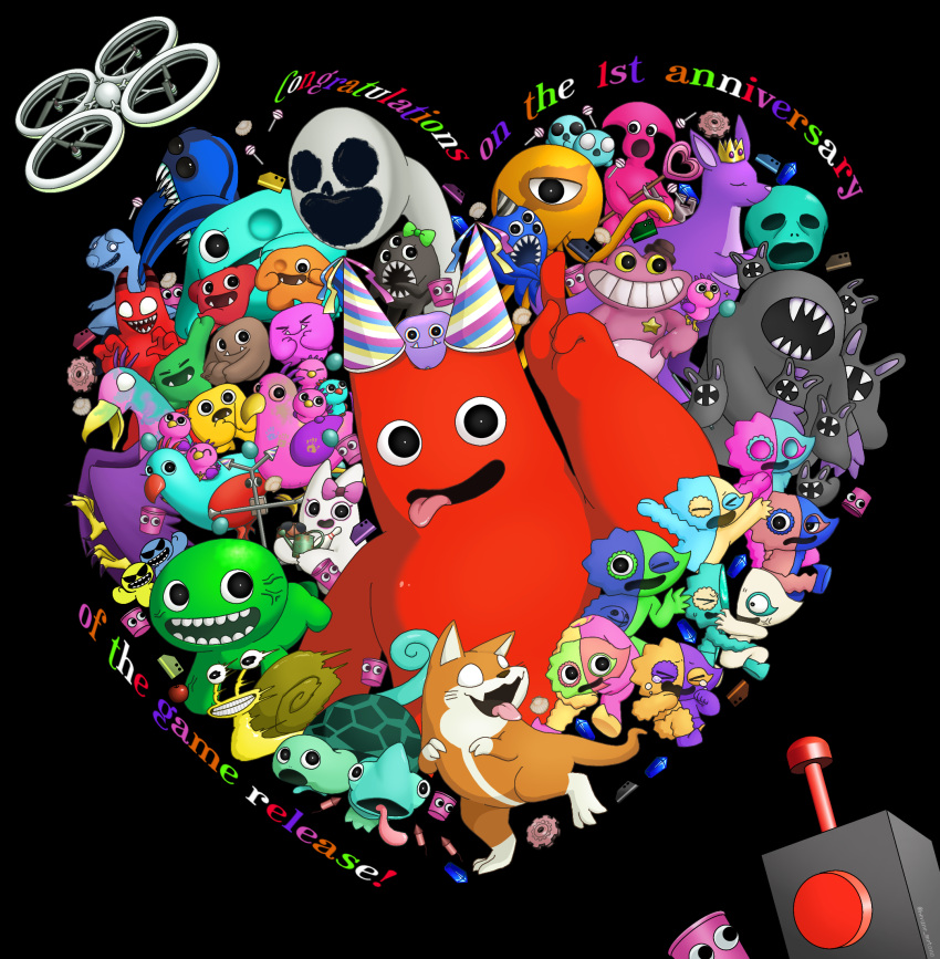 Safebooru - anniversary banbaleena banban (garten of banban) basketball ...