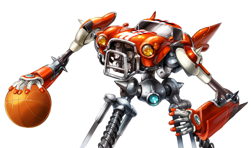 Safebooru - basketball basquash! car ground vehicle mecha motor vehicle ...