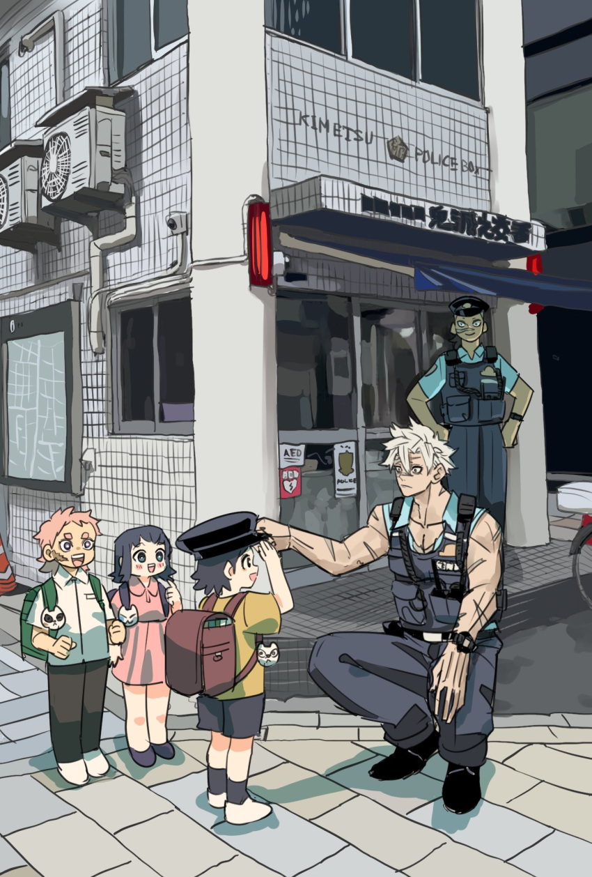 Safebooru - brothers child commentary request dress hair between eyes ...