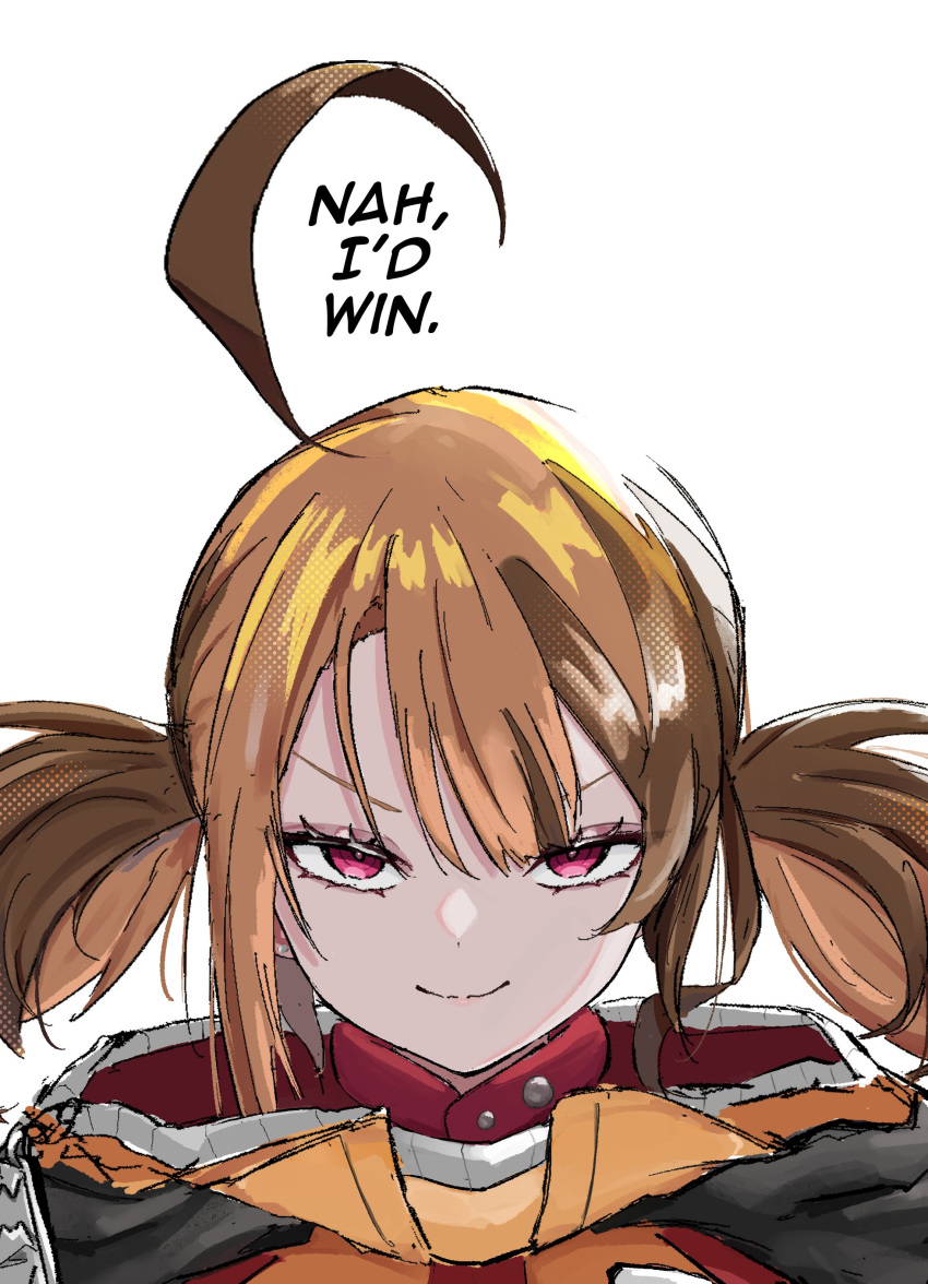 Safebooru - 1girl absurdres ahoge brown hair english text gigi murin ...