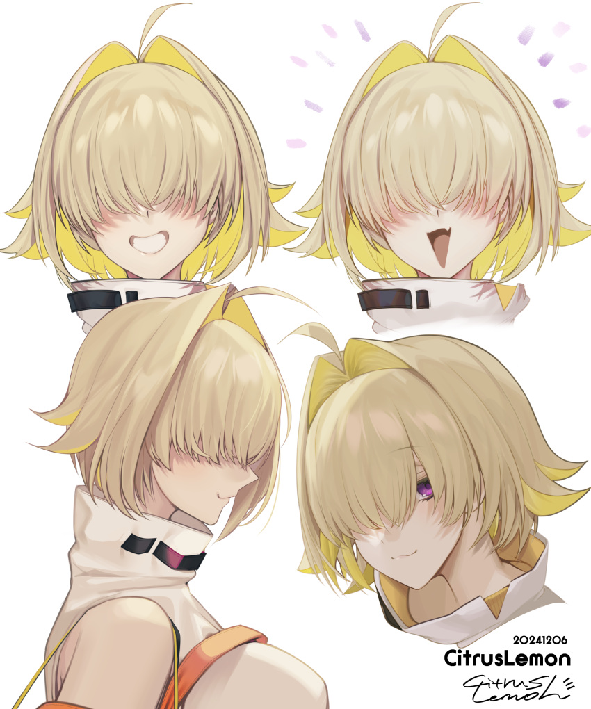 Safebooru - 1girl absurdres antenna hair dated elegg (nikke ...