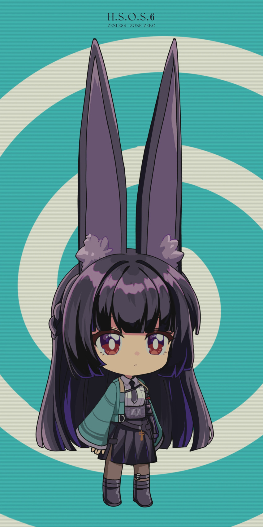 Safebooru - 1girl absurdres animal ear fluff animal ears artist request big eared miyabi (meme ...