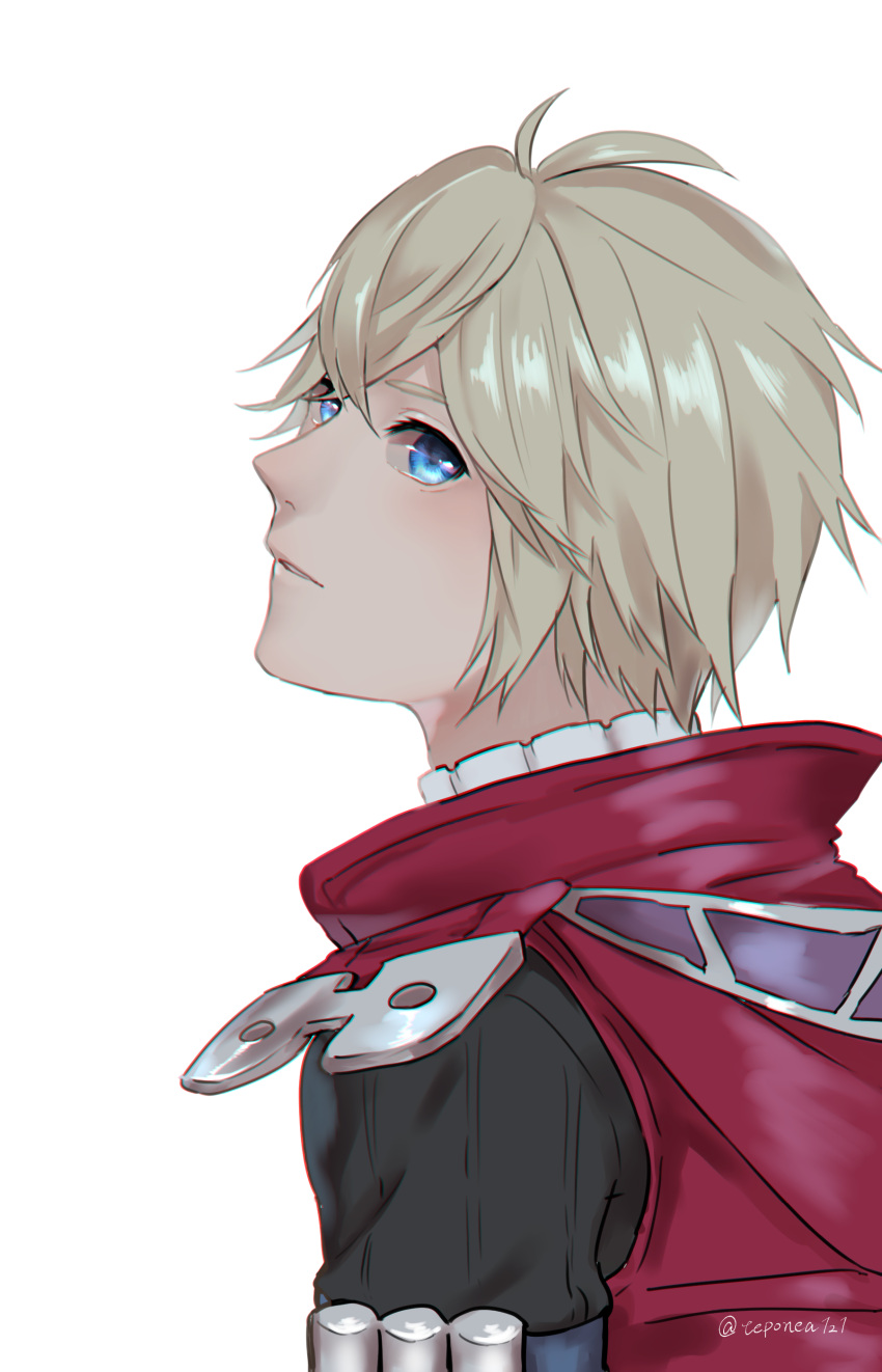 Safebooru - 1boy absurdres blonde hair blue eyes highres looking at ...