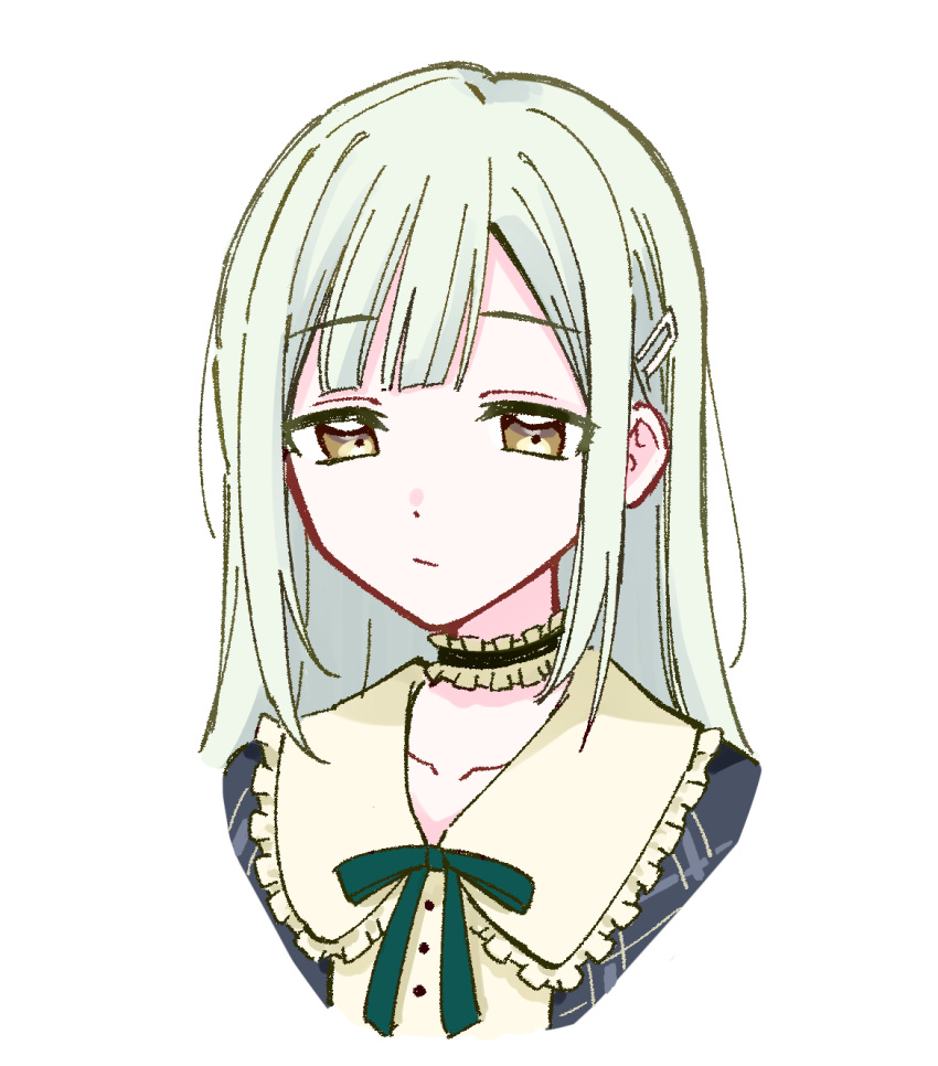 Safebooru - 1girl bang dream! bang dream! it's mygo!!!!! black choker choker closed mouth ...