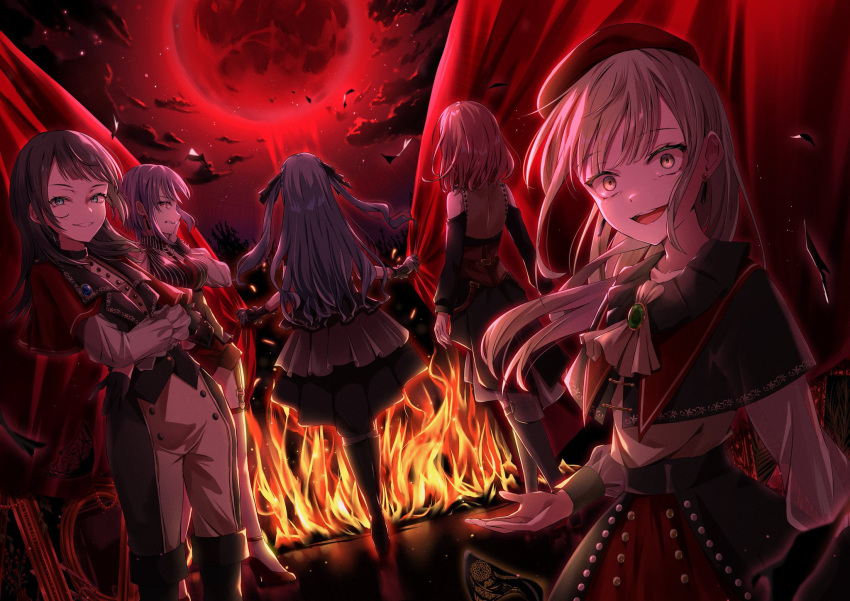 Safebooru - 5girls amoris (bang dream!) ascot ave mujica (bang dream!) bang dream! bang dream ...