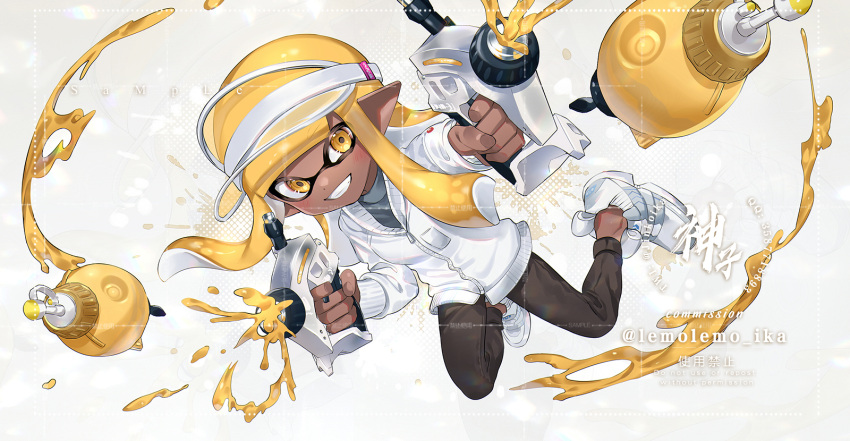 Safebooru - 1girl artist name blonde hair blunt bangs brown pants ...