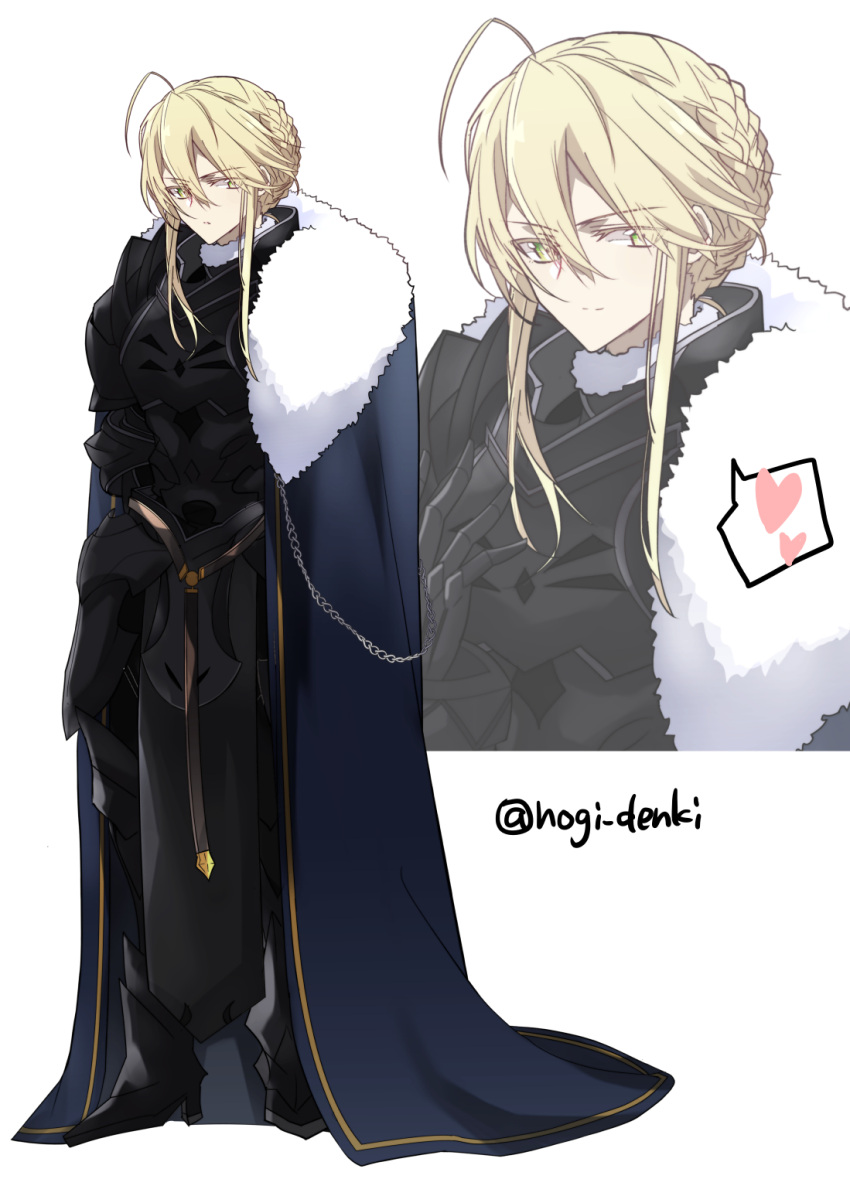 Safebooru - 1girl agravain (fate) agravain (fate) (cosplay) ahoge armor ...