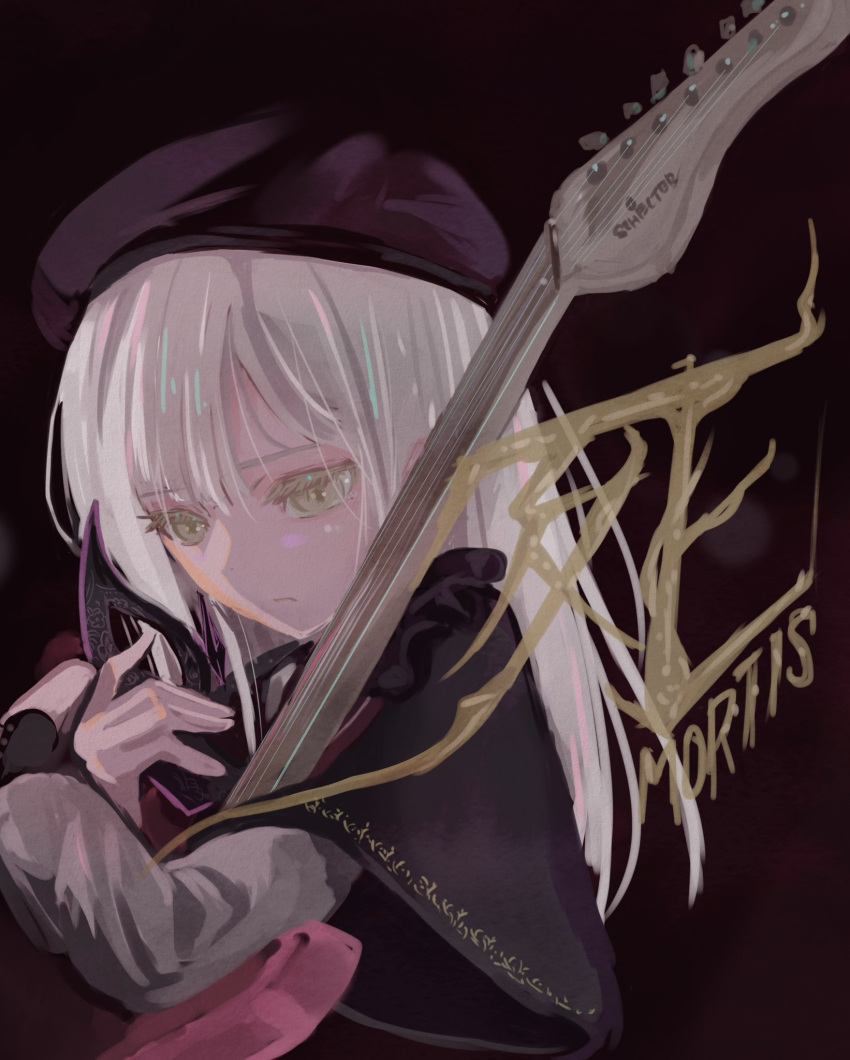 Safebooru - 1girl bang dream! bang dream! it's mygo!!!!! beret black capelet black mask capelet ...