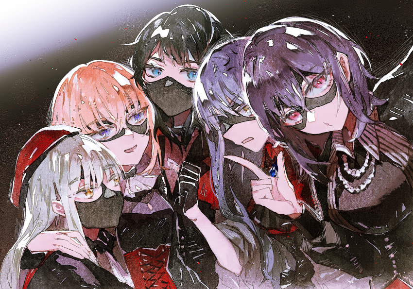 Safebooru - 5girls amoris (bang dream!) ascot ave mujica (bang dream!) bang dream! bang dream ...