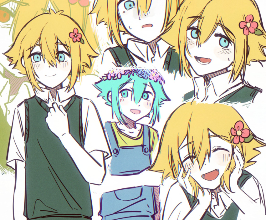 Safebooru - 2boys bailan1130 basil (faraway) (omori) basil (headspace) (omori) basil (omori ...