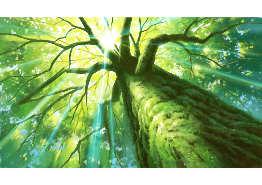 Safebooru - commentary request day hariken light particles light rays ...