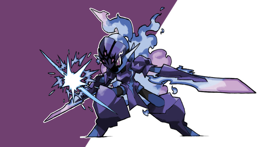 Safebooru - arm blade blacknirrow ceruledge fire full body highres no ...