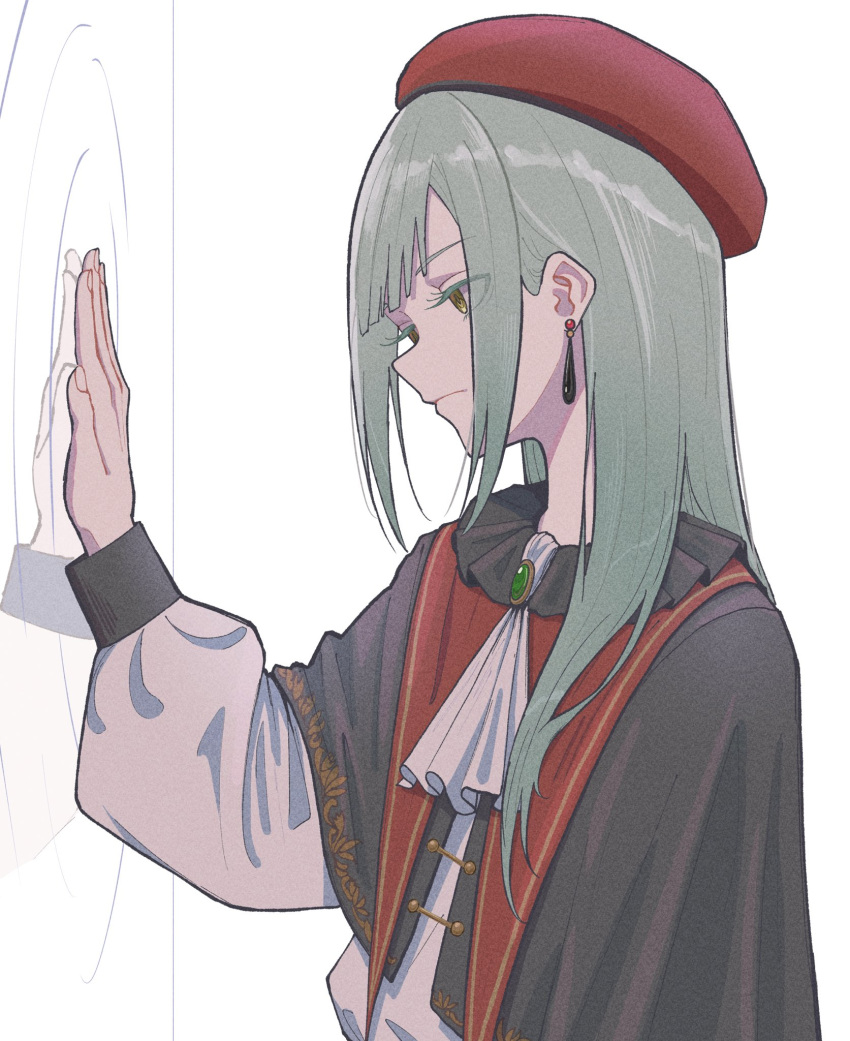 Safebooru - 1girl ascot bang dream! bang dream! it's mygo!!!!! beret black capelet capelet ...