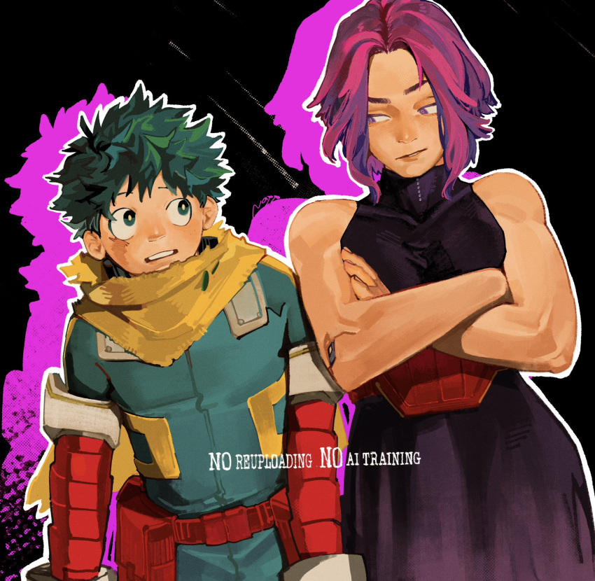 Safebooru - 1boy 1girl boku no hero academia copyright request ...