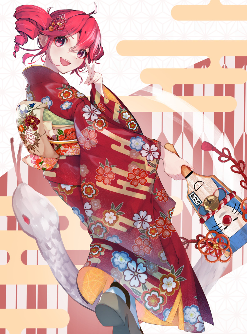 Safebooru - 1girl absurdres ahoge alternate costume chinese zodiac ...