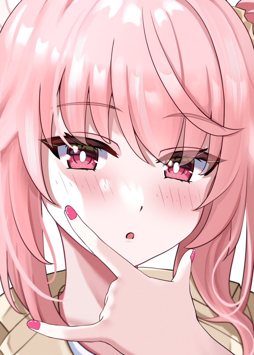 Safebooru - 1girl absurdres blue archive blush close-up commentary ...