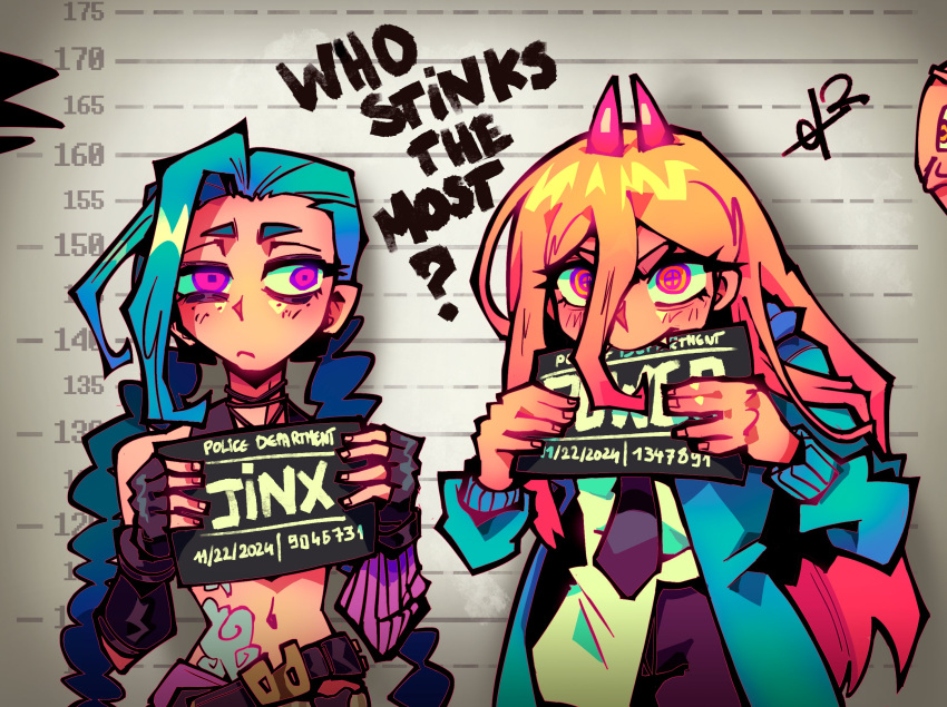 Safebooru - 2boys 2girls alpharecdyt arcane: league of legends arcane ...