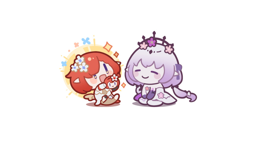 Safebooru - + + 2girls asymmetrical footwear castorice (honkai: star ...