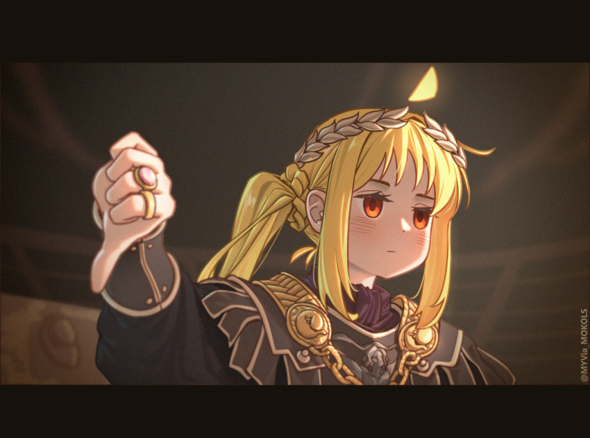 Safebooru - 1girl ahoge blonde hair bocchi the rock! closed mouth commentary detached ahoge ...