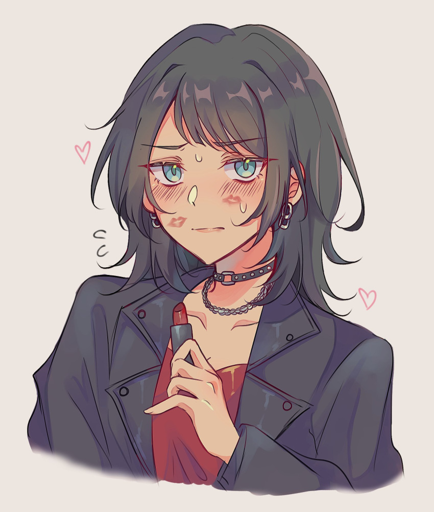 Safebooru - 1girl bang dream! bang dream! it's mygo!!!!! black choker black hair black jacket ...