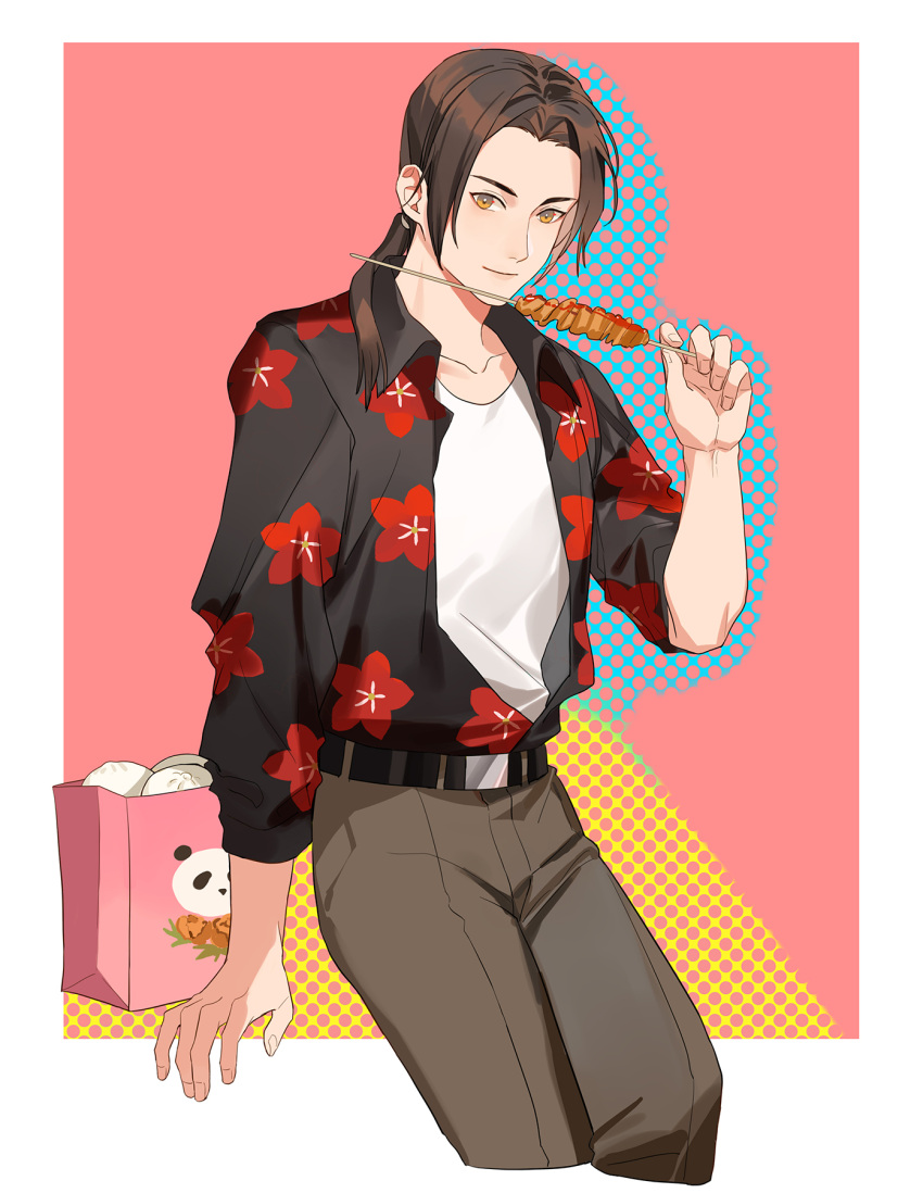 Safebooru - 1boy alternate costume animal print axis powers hetalia bear print belt black belt ...