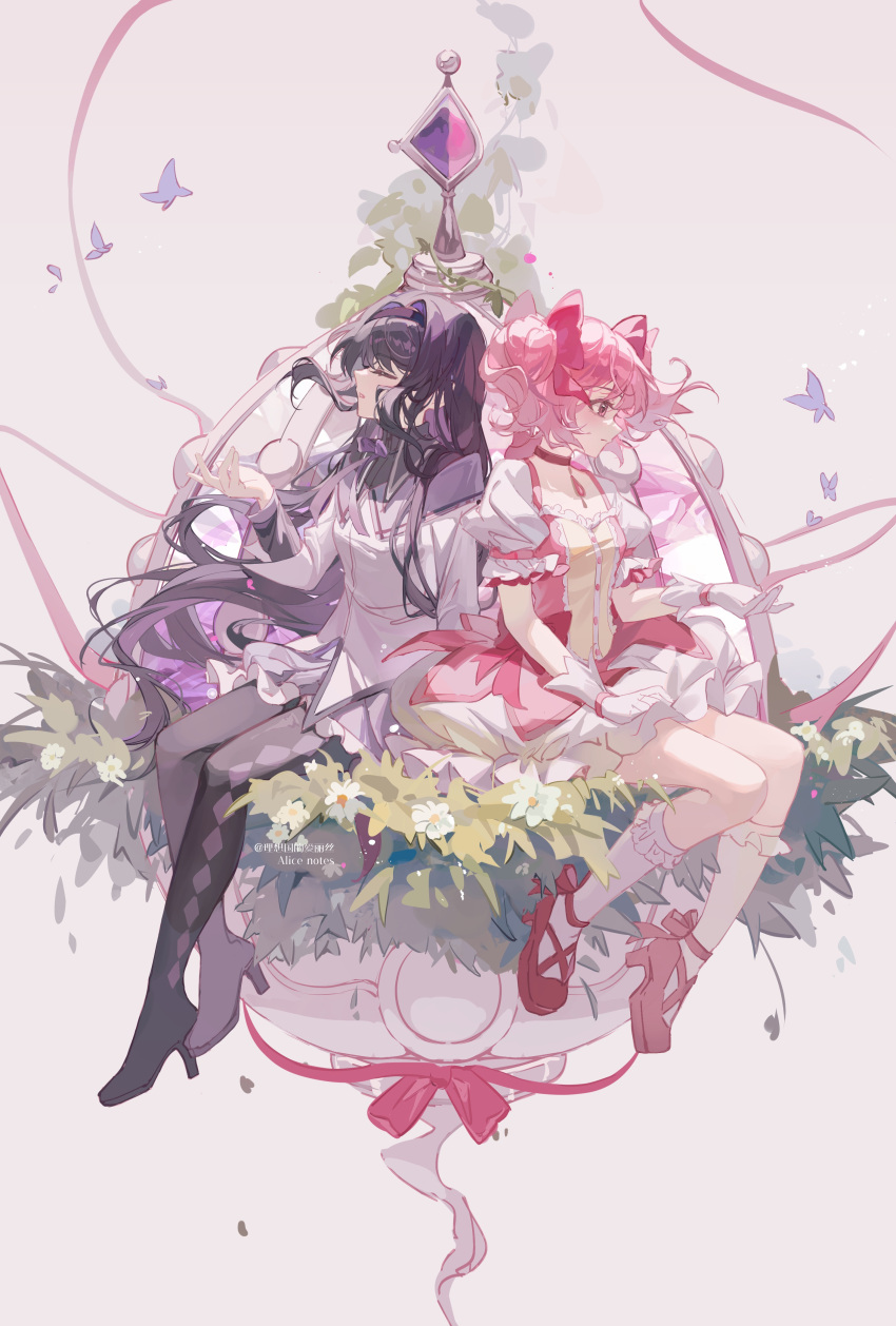 Safebooru - 2girls absurdres akemi homura akemi homura (magical girl ...