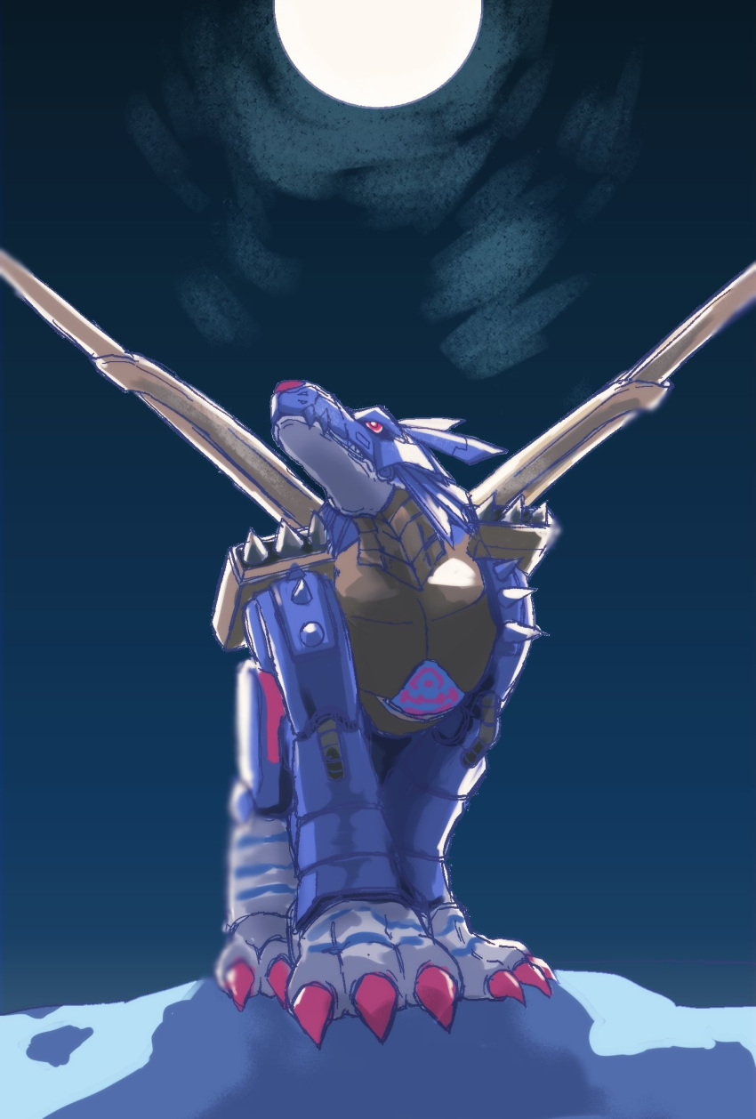 Safebooru - all fours armor blue armor cyborg digimon digimon (creature ...