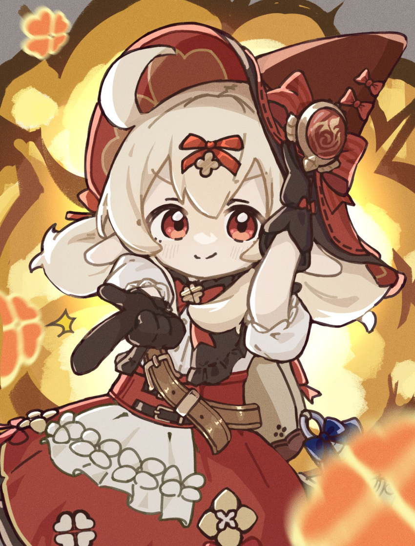 Safebooru - 1girl ahoge apron backpack bag belt belt buckle black ...